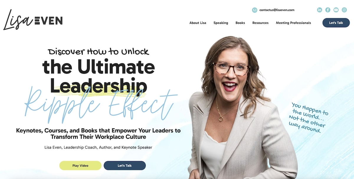 Lisa Even: Unlock the Ultimate Leadership Ripple Effect